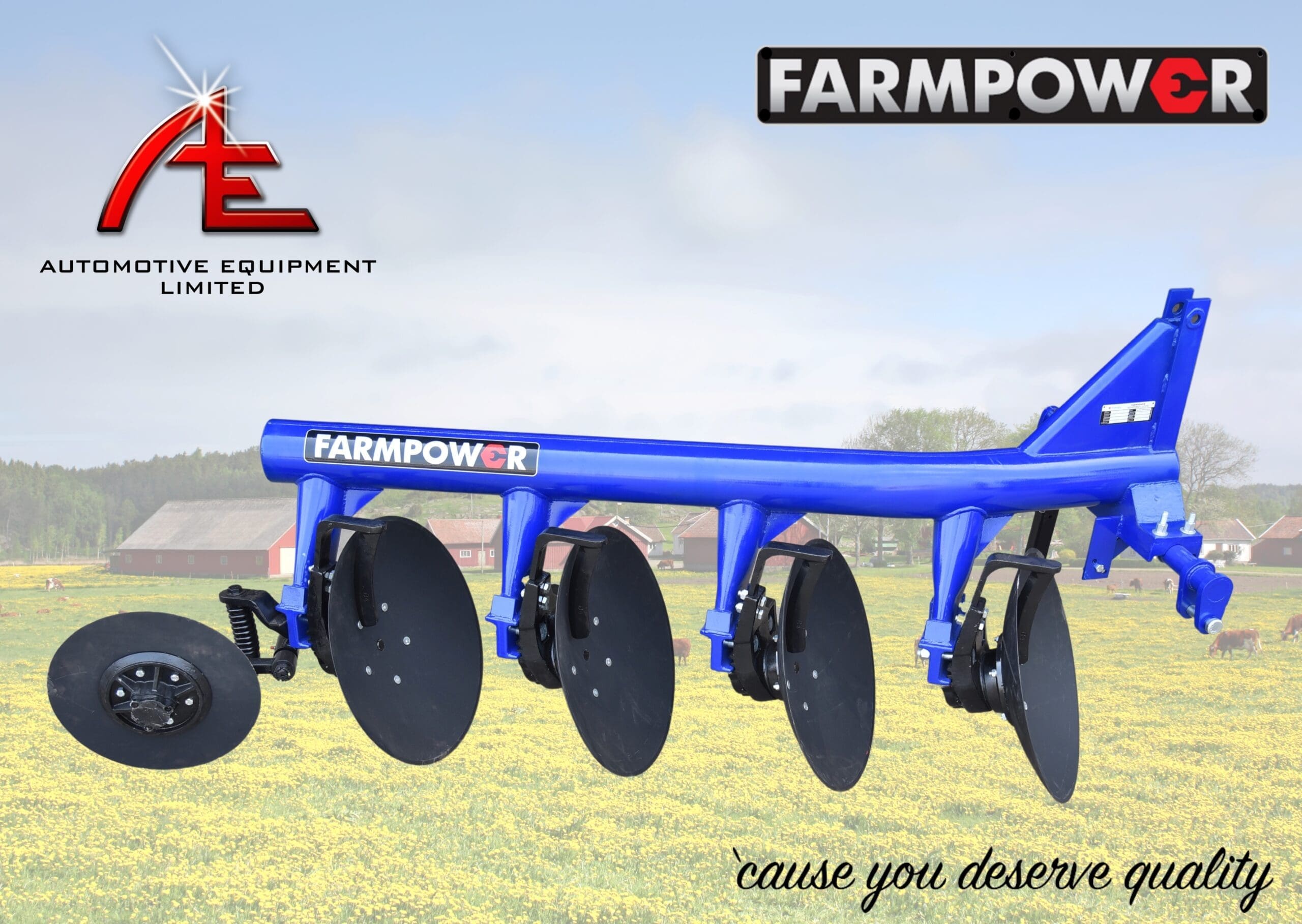 4 DISC PLOUGH – Mech House Trader